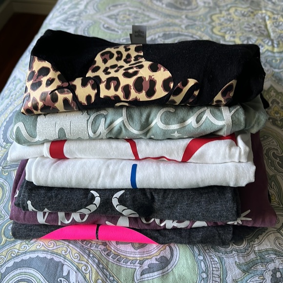 Tops | Disney Tanks Set Of 7 | Poshmark